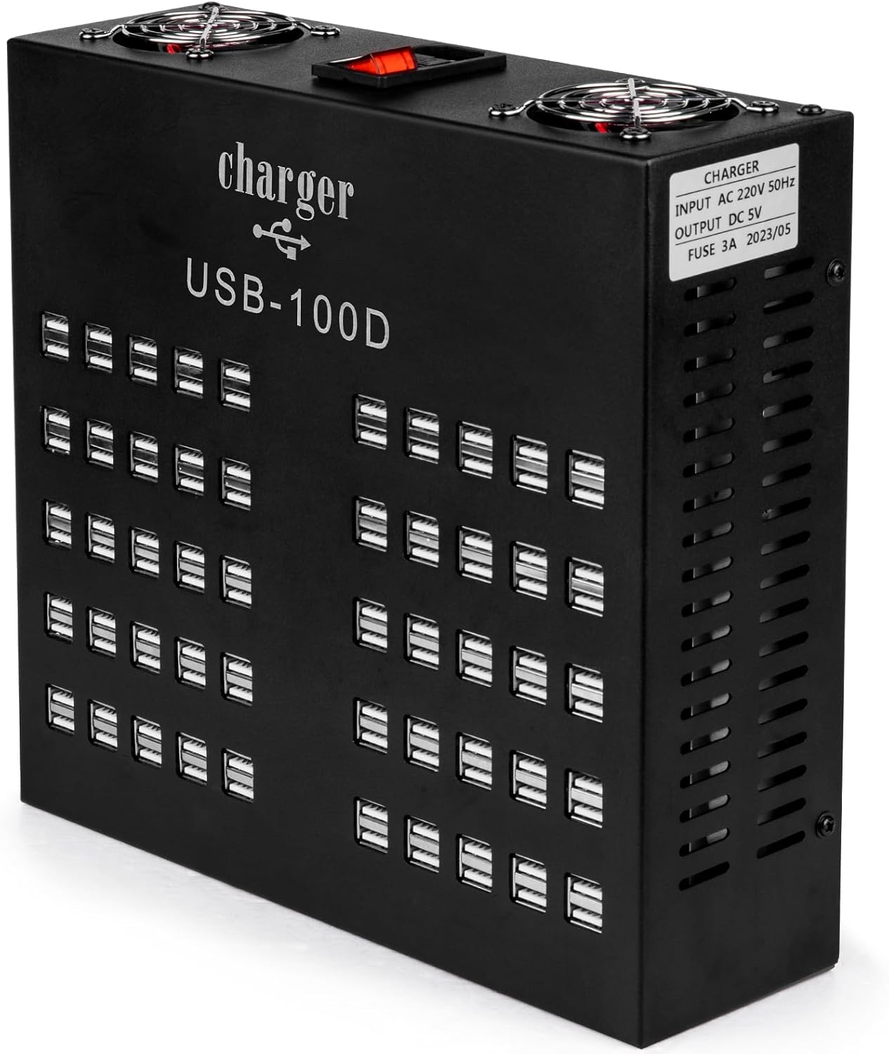 Amazon.com: USB Charger, Cinlinso 100 Port 700Watt(140A) USB Charging ...