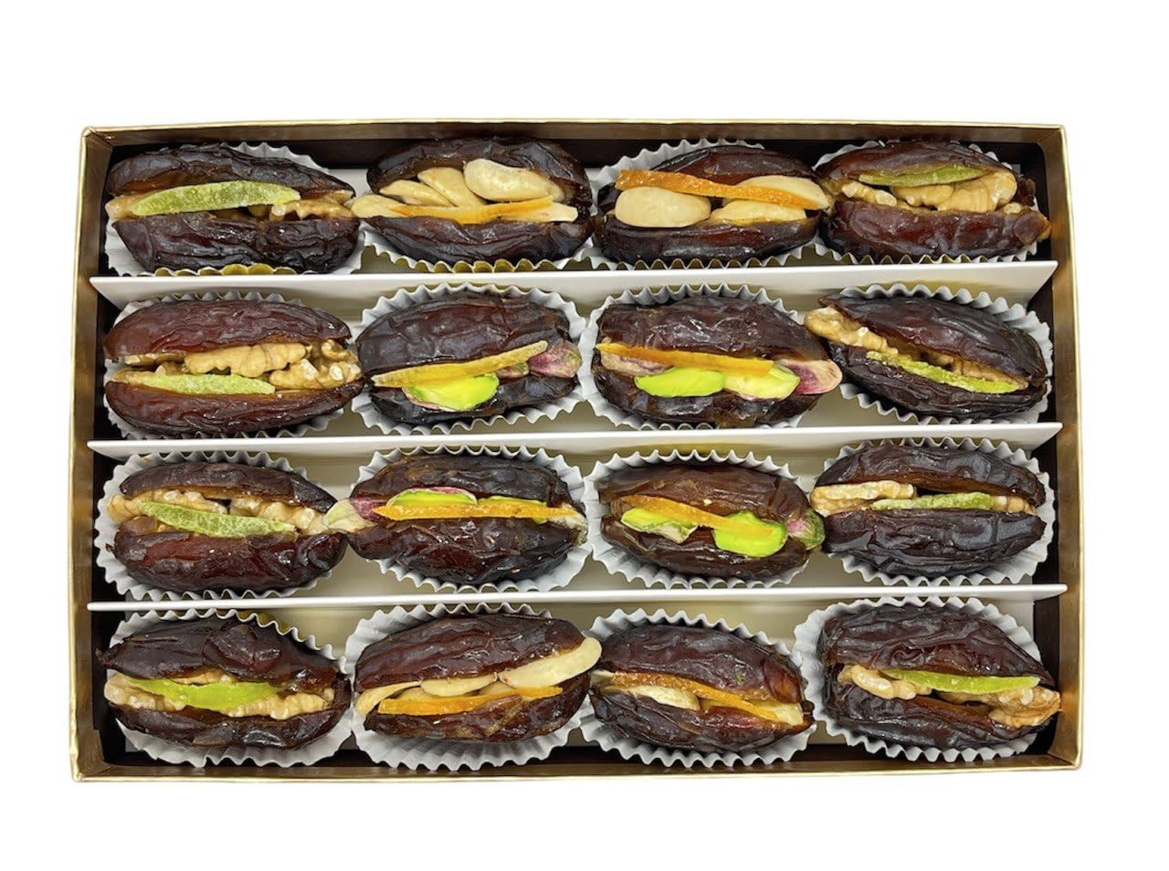 Amazon.com: Sweet Saffron Medjool Dates – Dried Dates Box - Stuffed ...