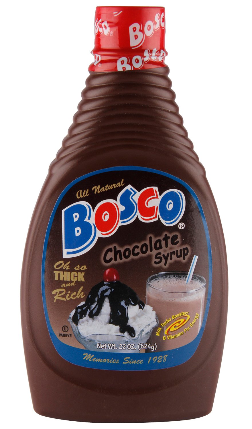 Amazon.com : Bosco Syrup, Chocolate, 22-ounces : Grocery & Gourmet Food