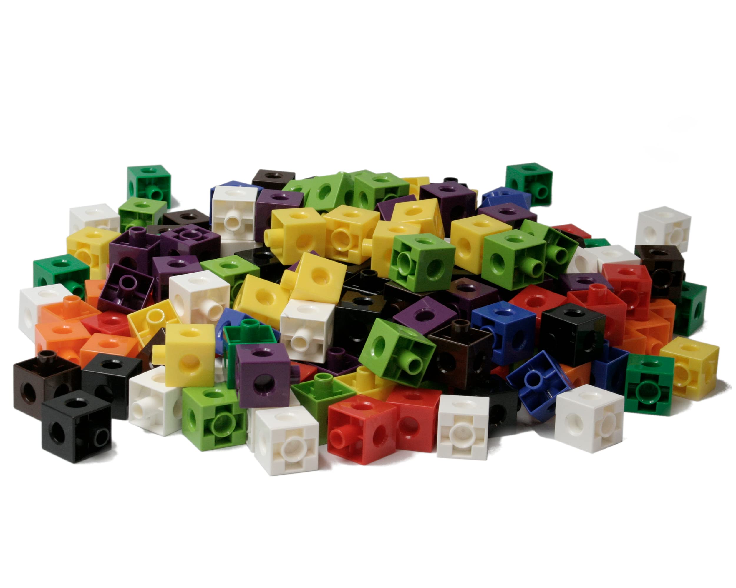 Buy Little Ladder Toys - 2cm Magic Interlocking Cube x200 - 10 Bright ...