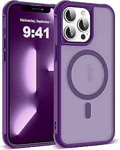 Amazon.com: SKYLMW Compatible with iPhone 12 Pro Max Case & iPhone 13 Pro Max Case Shockproof ...