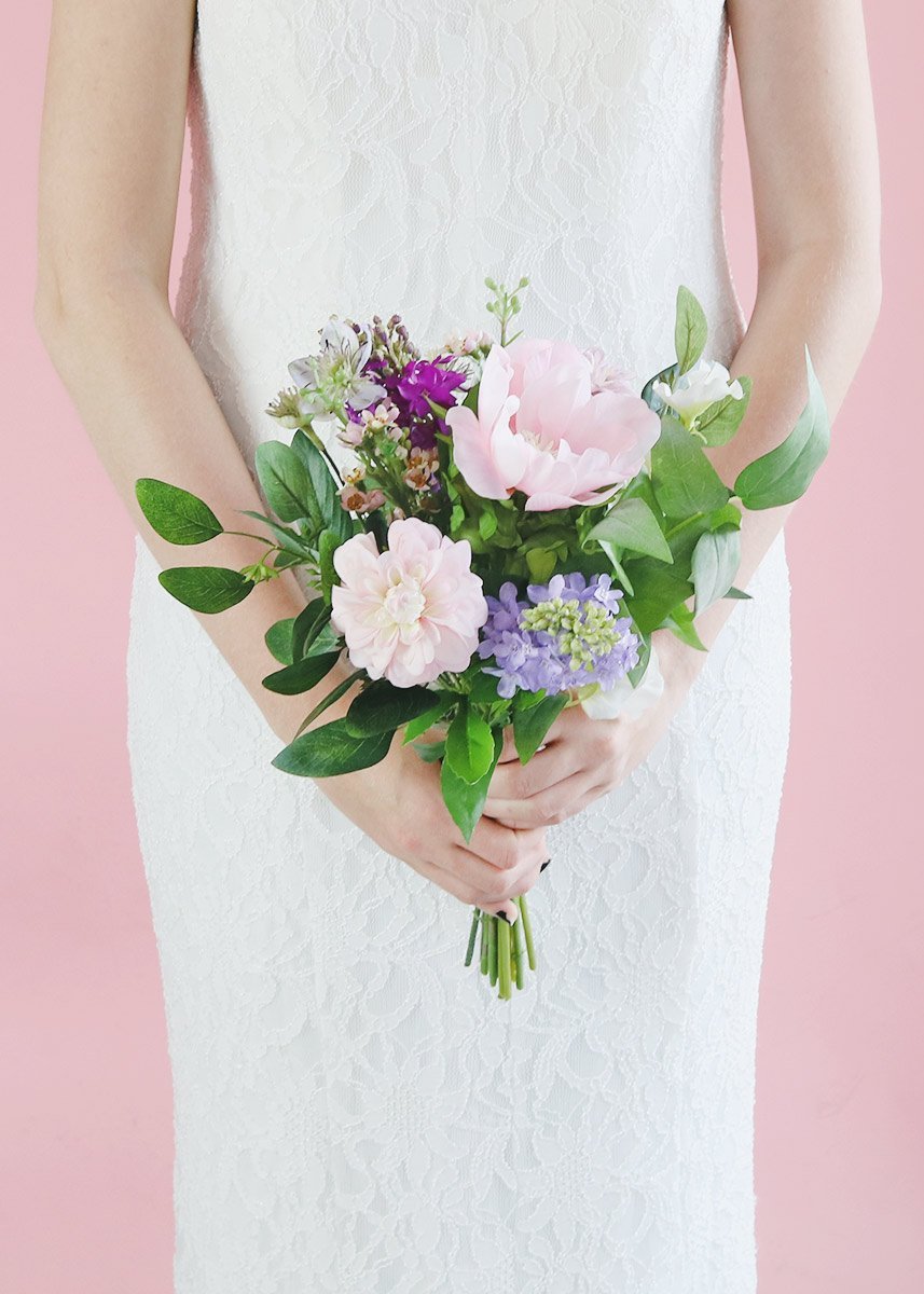Pink Anemone Flowers Bouquet