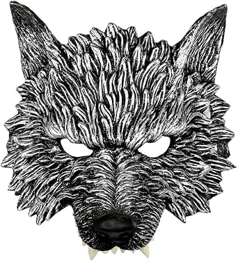 Amazon.com: VALICLUD Masquerade Masks Wolf Mask Adult Scary Werewolf ...
