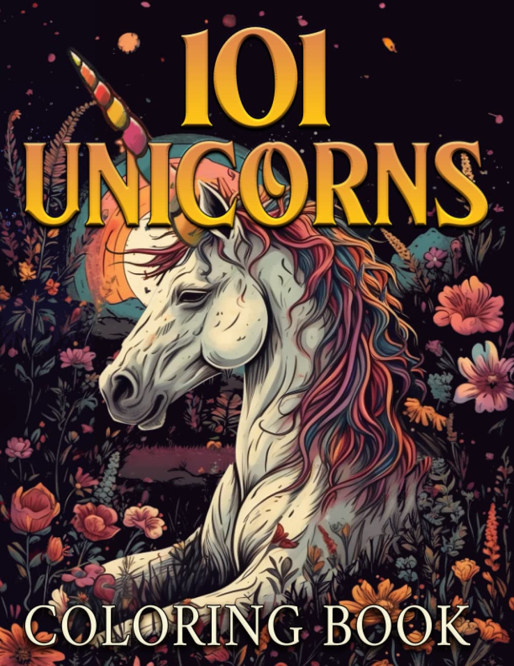 Amazon.com: 101 Unicorns Coloring Book: Great Gift for Boys & Girls ...