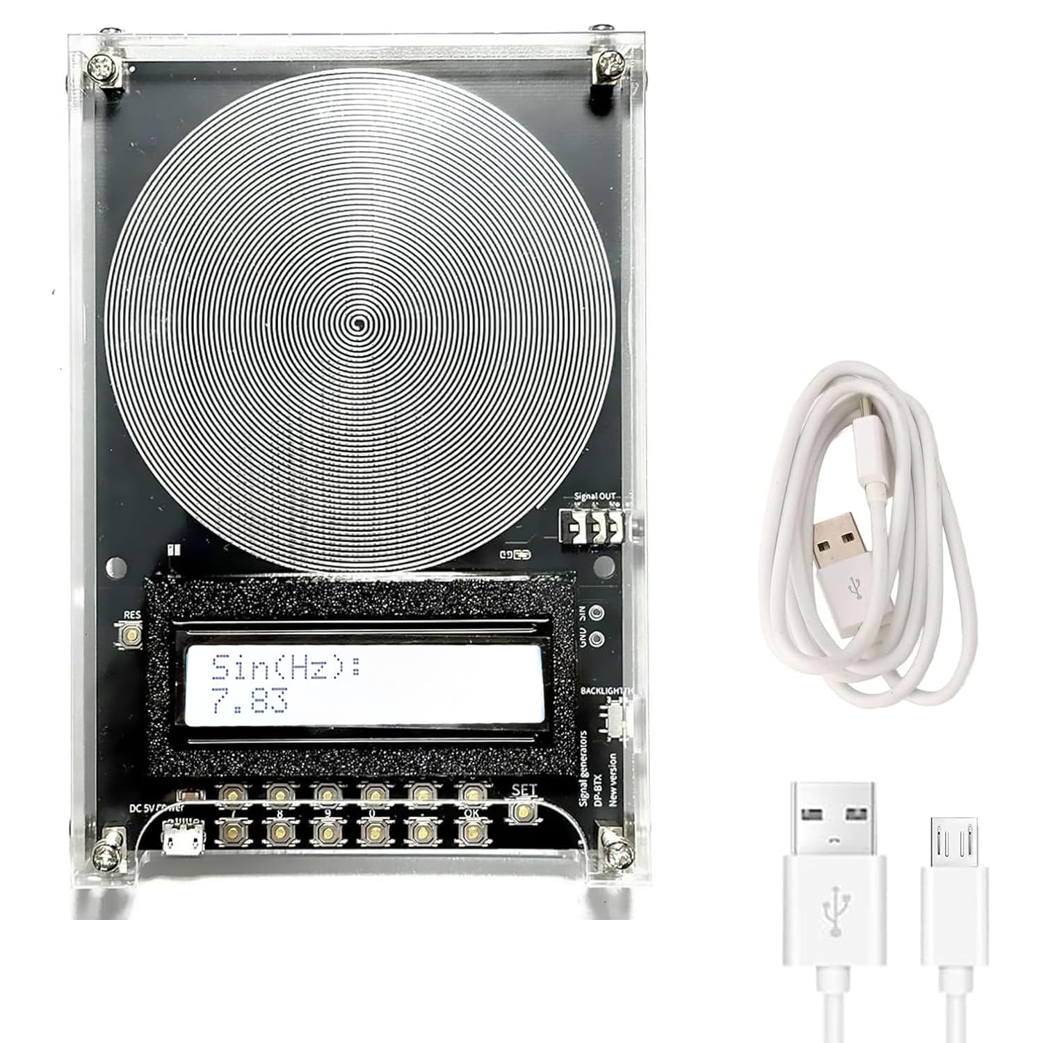 Amazon.com: TDZTMNDNB 7.83Hz Frequency Generator for Hearing ...