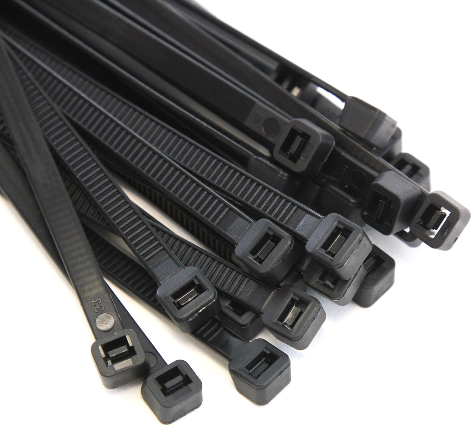 Amazon.com: 500-Pack Heavy Duty 4 Inches (18lbs) Zip Cable Tie Down ...