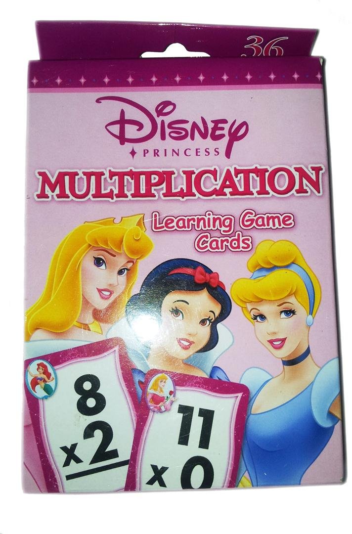 Amazon.com: Disney Princess Multiplication Learning Cards (Box and card ...
