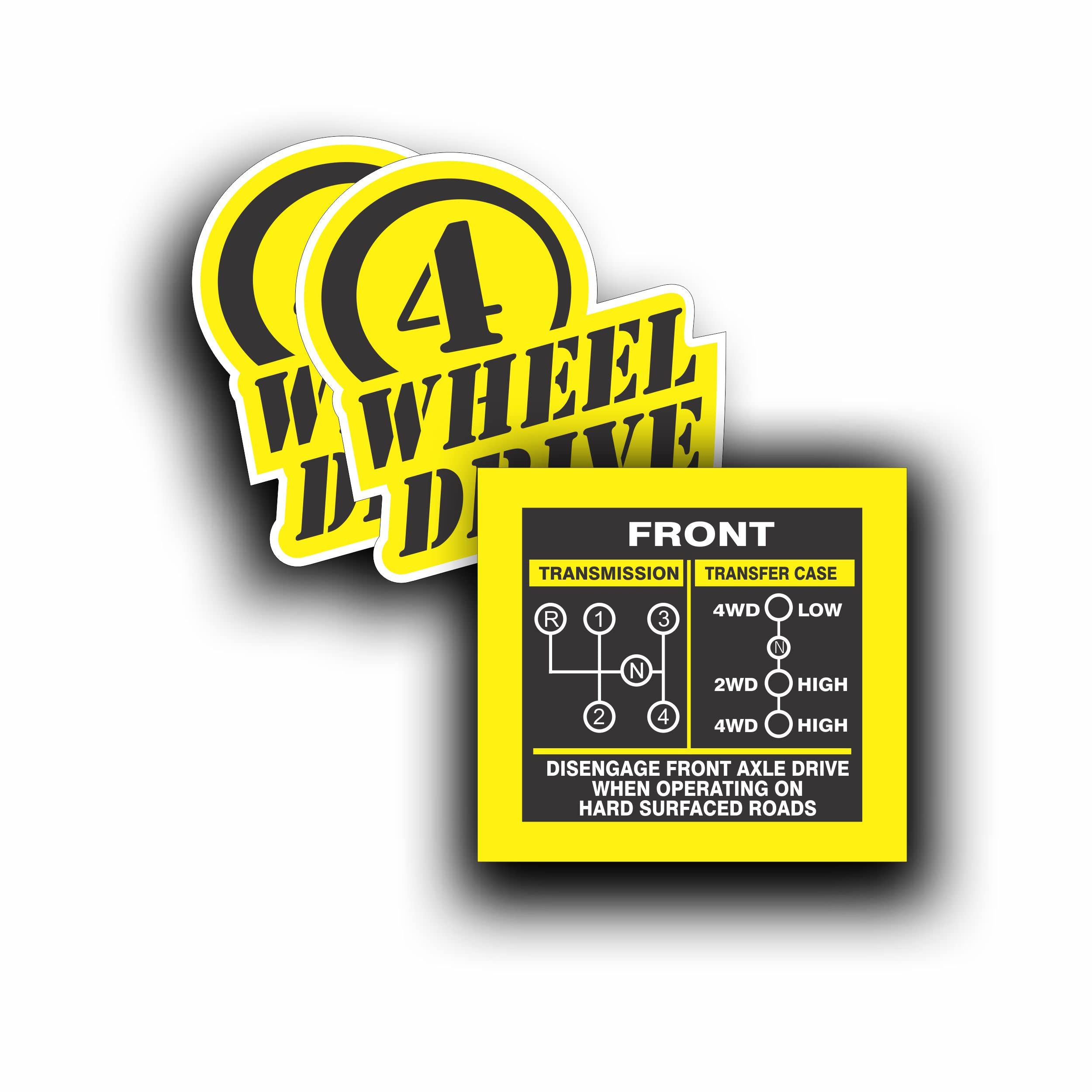 Transmission Transfer Case Shift Pattern Decal Sticker Fits Jeep Willys ...