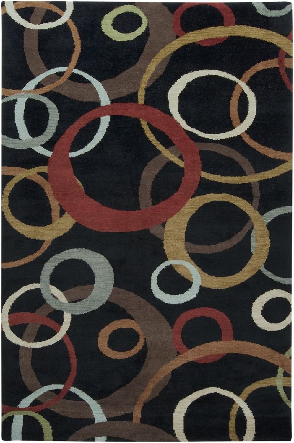 Amazon.com: Surya Apollo APO-1003 Hand Knotted Wool Area Rug, 5-Feet by ...