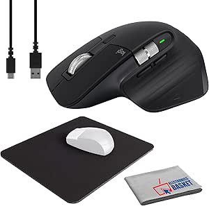 Amazon.com: Logitech MX Master 3 for Business (Mouse) + Belkin Mouse ...