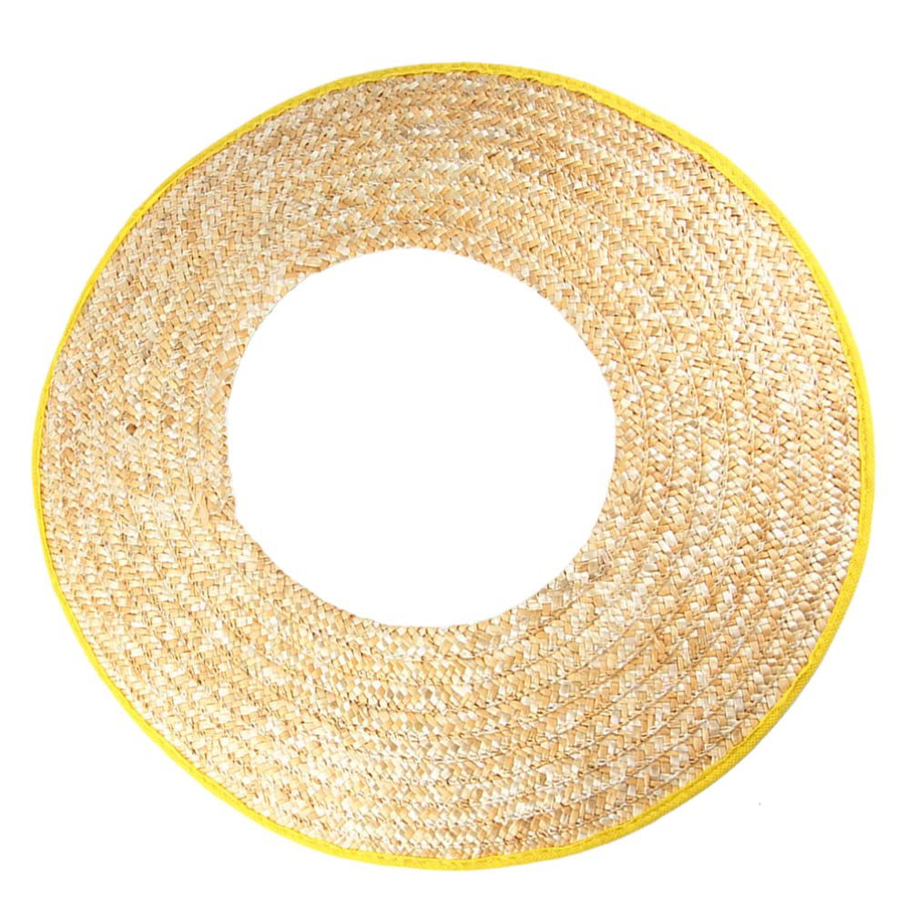 Mipcase Hard Hat Sun Shade Straw Woven Full Sun Shade Extension ...