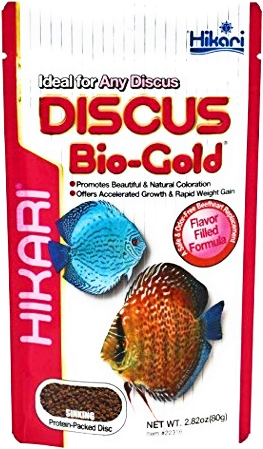 Hikari Tropical Discus Bio-Gold Aquarium Fish Food, 80 g : Amazon.in ...