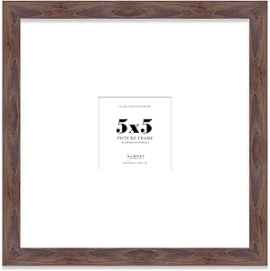 Almost Frameless 5x5 Square Picture Frame, Display Pictures 2x2 With ...