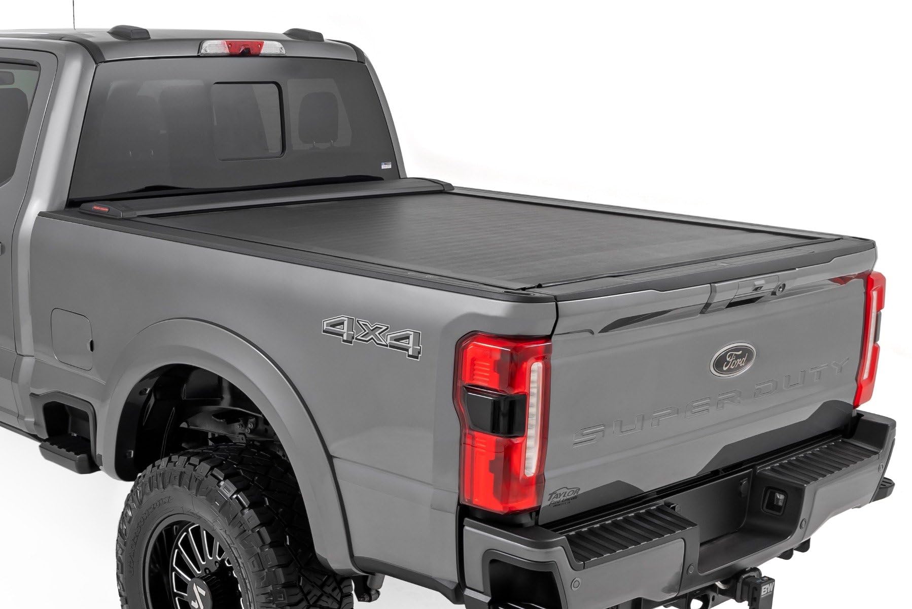Amazon.com: Rough Country Retractable Truck Bed Cover, Truck Tonneau ...