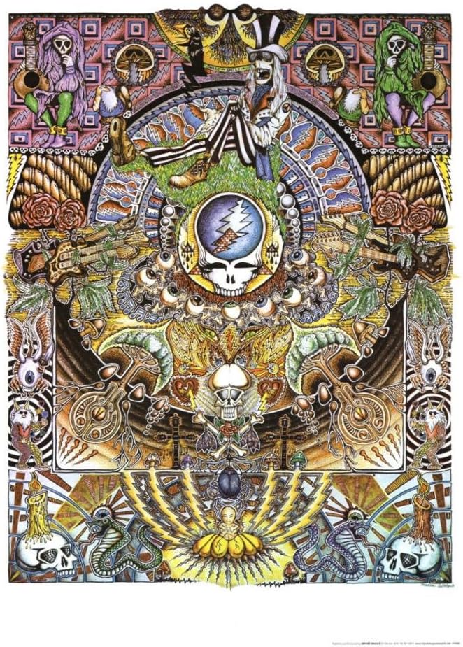 Amazon.com: Grateful Dead Poster 24 x 36in: Posters & Prints