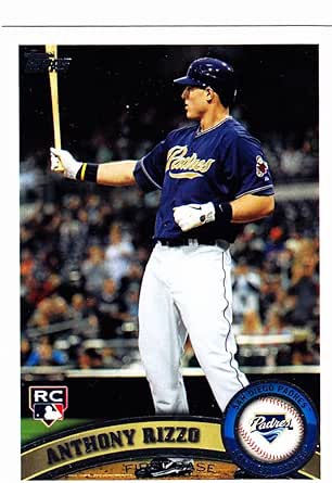 2011 TOPPS UPDATE ANTHONY RIZZO RC ROOKIE CARD at Amazon's Sports ...