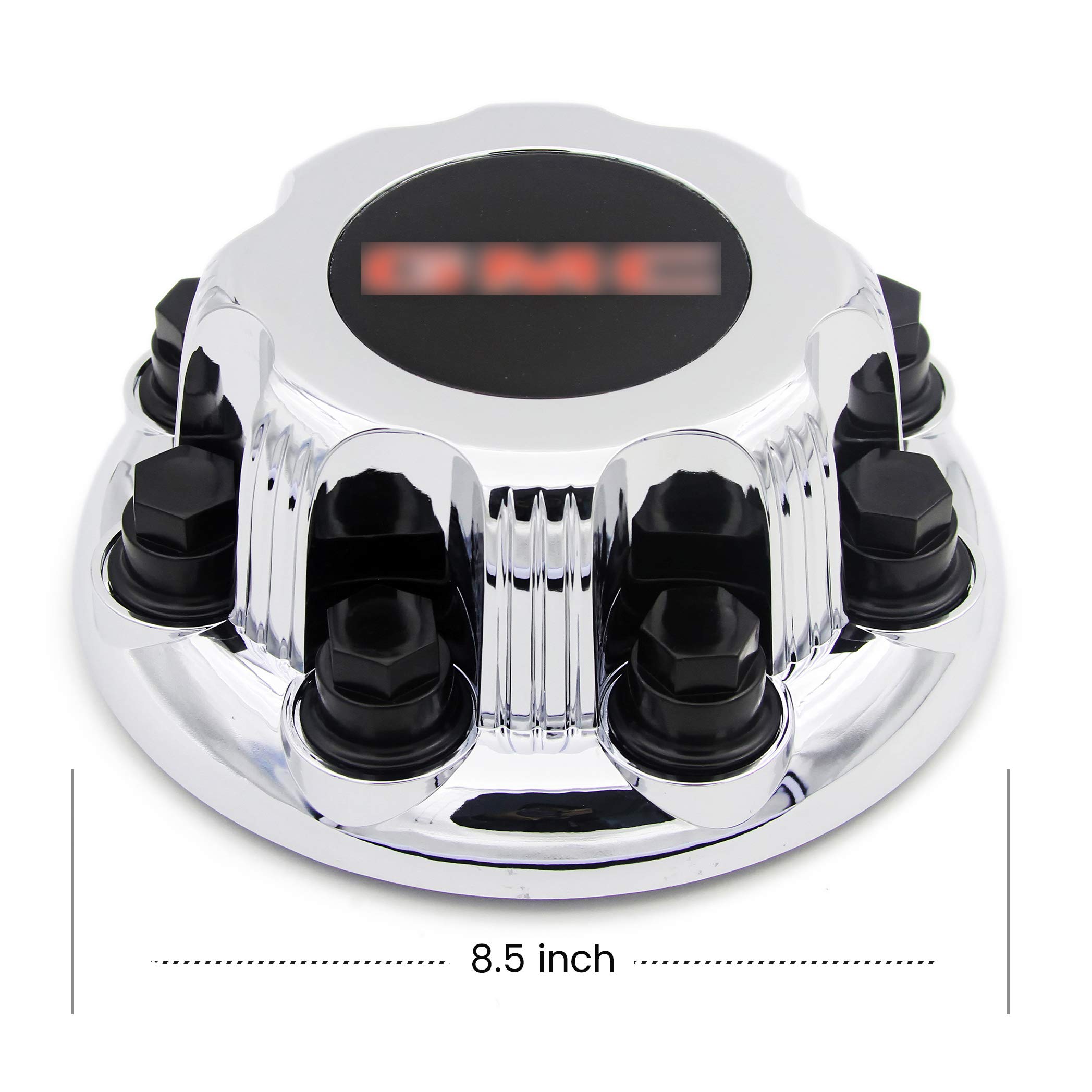 Snapklik.com : AutoERA 4pcs Chromed 8 Lug Wheel Center Hub Caps Hubcap ...