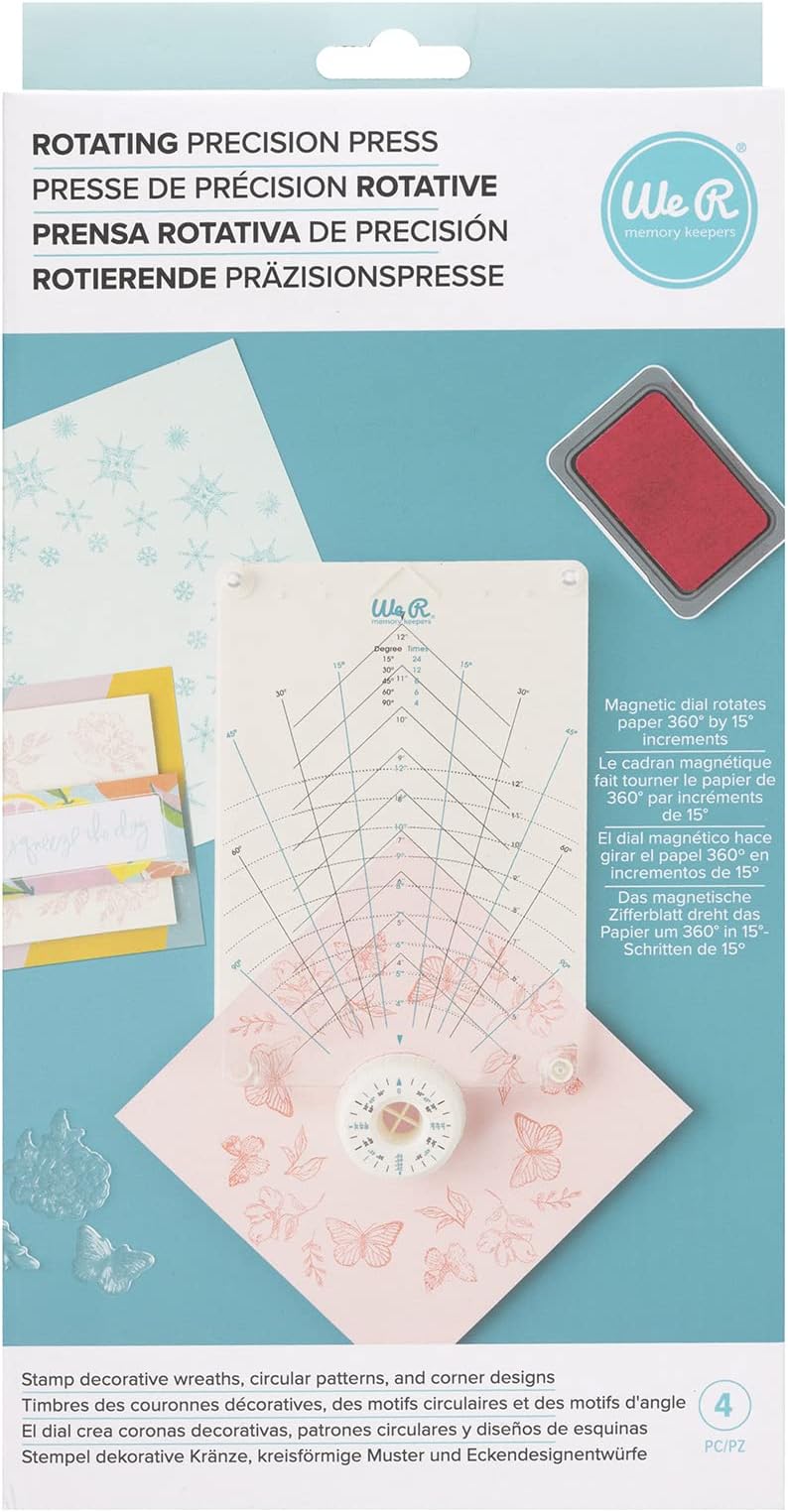 Amazon.com : We R Memory Keepers Rotating Precision Press, Craft ...