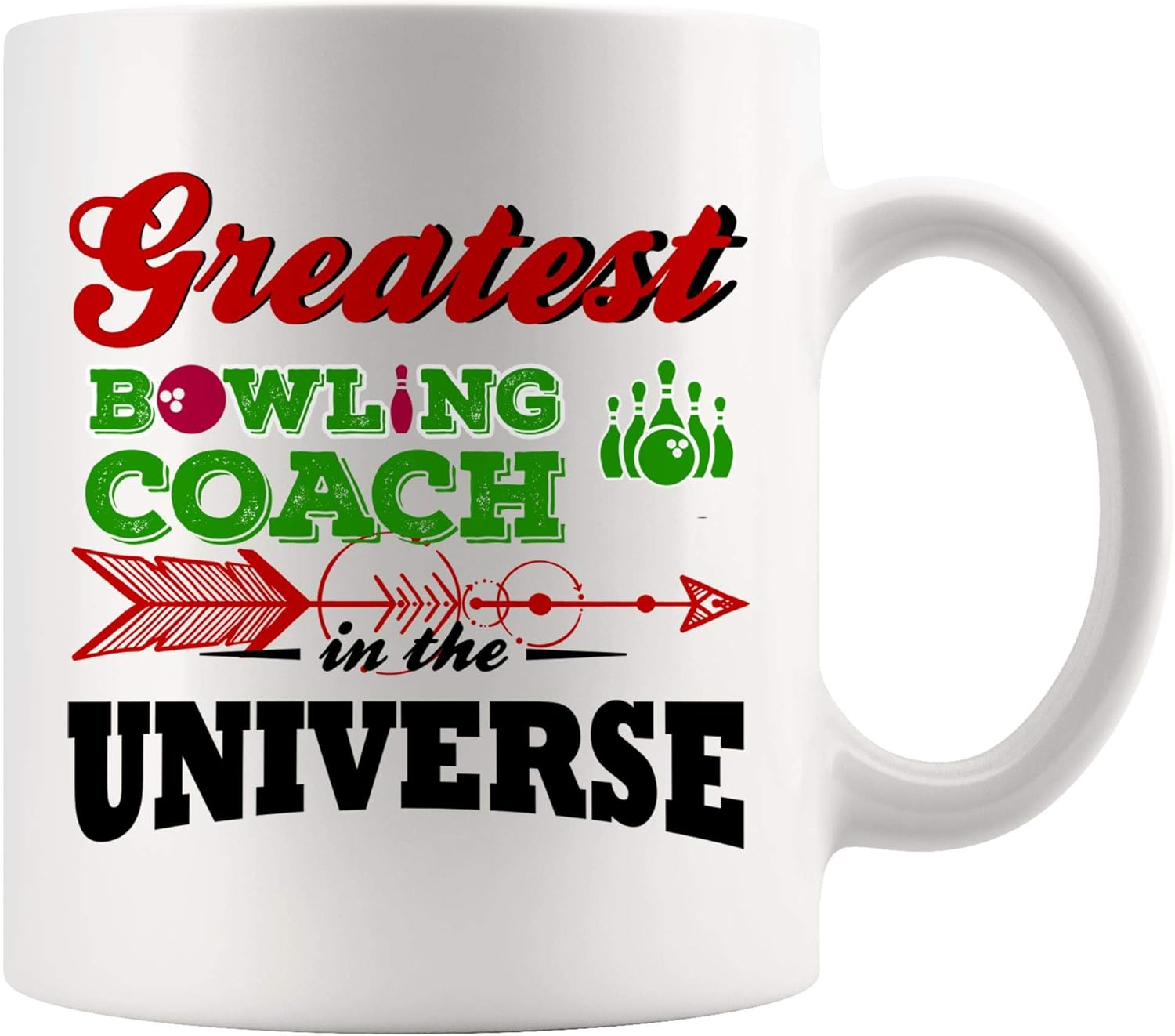 Amazon.com: World Greatest Bowling Player In Universe Coach Mug Best ...