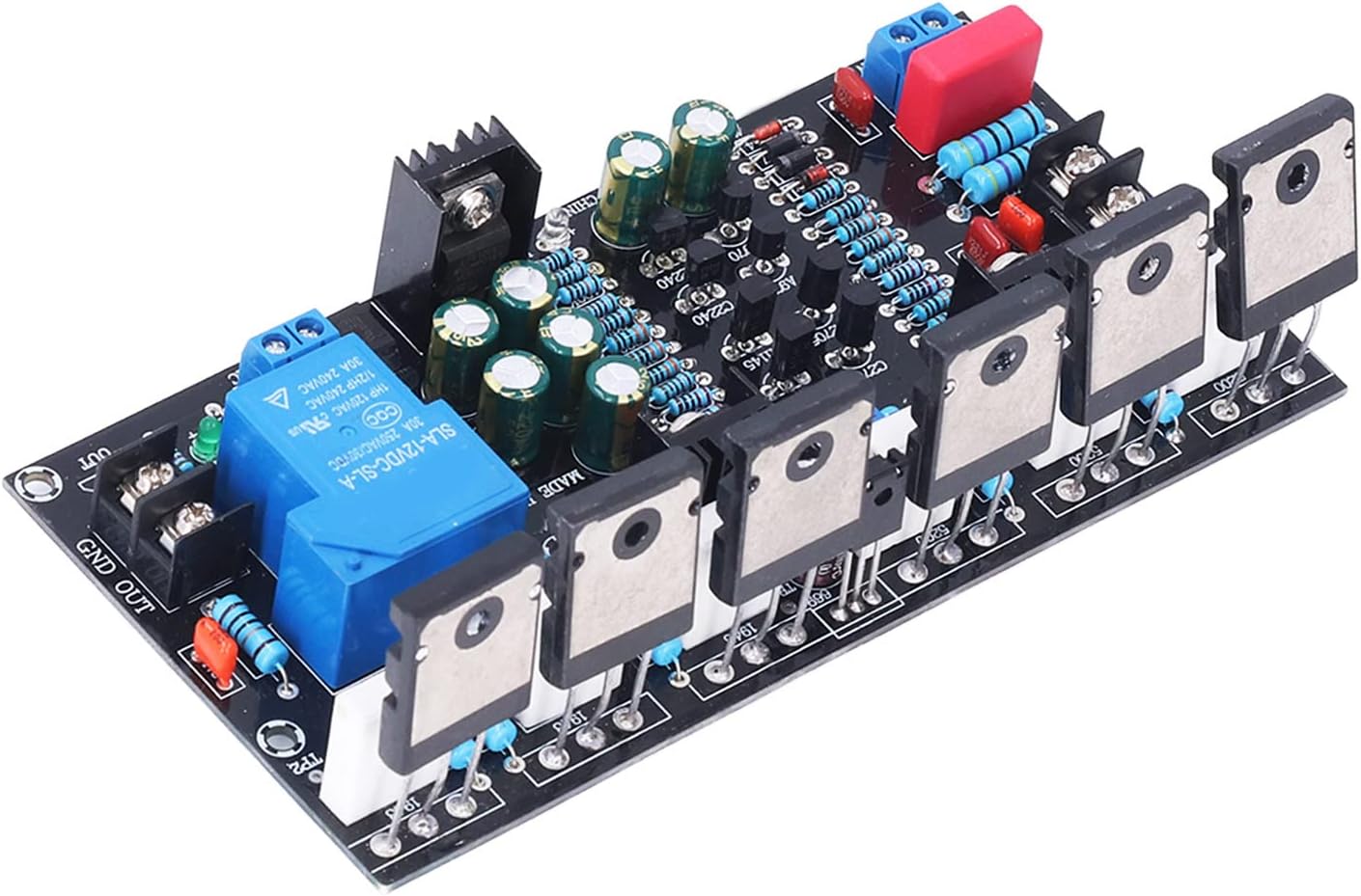 Tarjeta amplificadora de Potencia, 12V 300W Módulo Amplificador de ...
