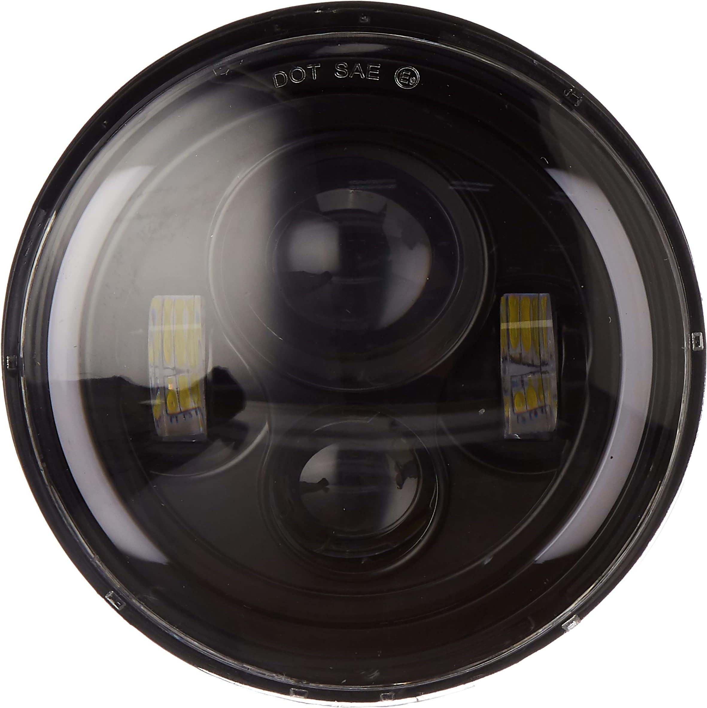 generic 7 inch led headlight with drl for all royal enfield bullet ...