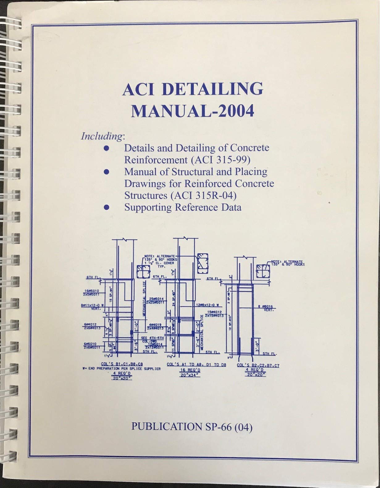 ACI Detailing Manual-2004 (SP-66): ACI: Amazon.com: Books