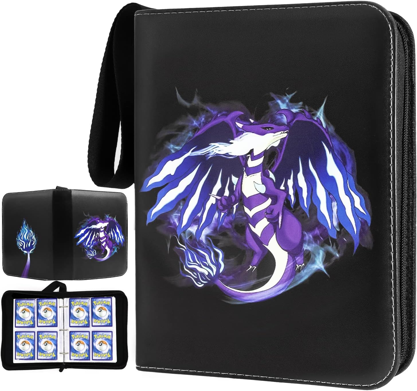 Amazon.com : Cards Binder for Pokemon Cards, Cards Sleeve, Card ...