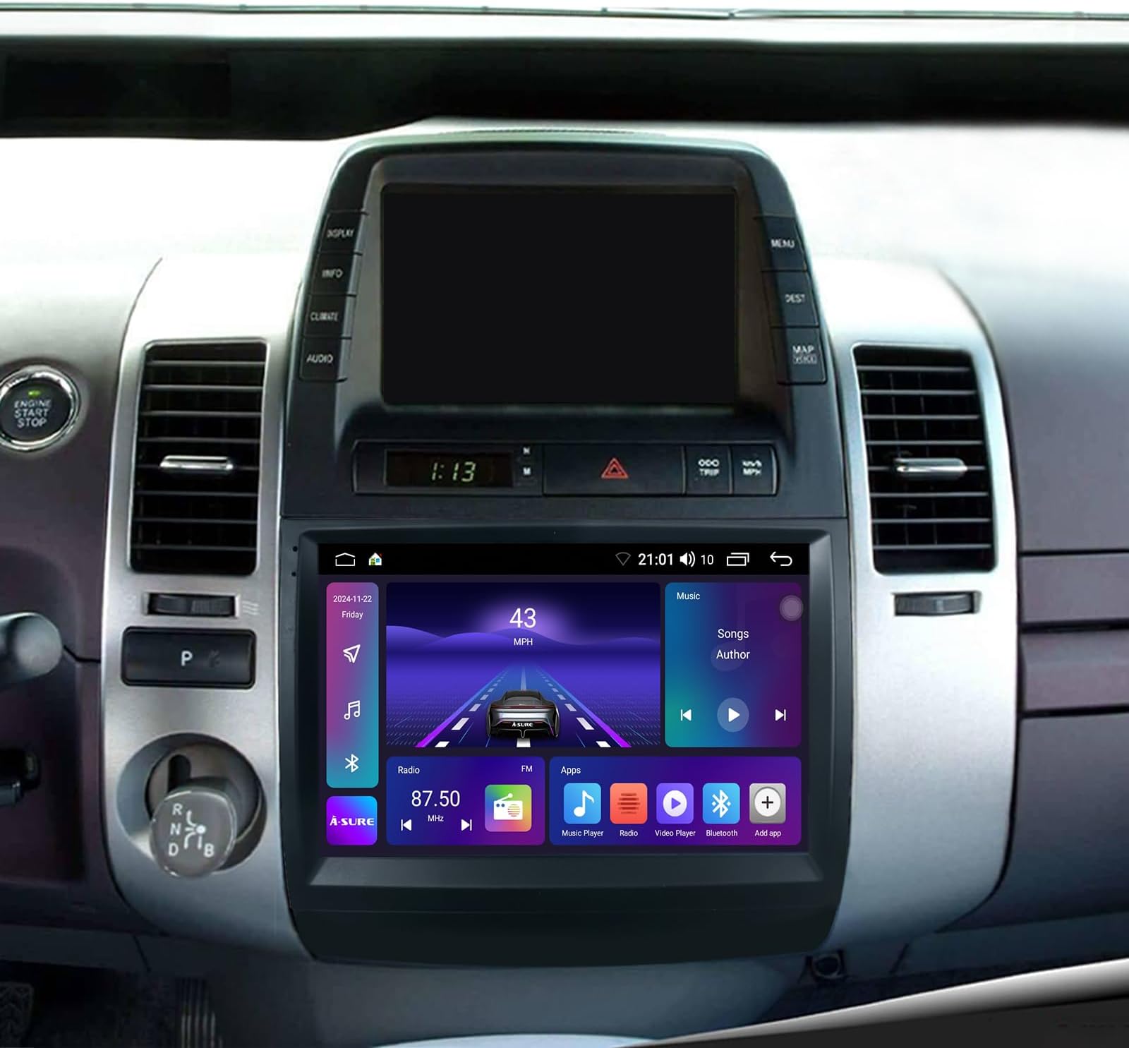 Amazon.com: 9 inch Car Stereo Radio GPS Navigation Unit for Toyota ...