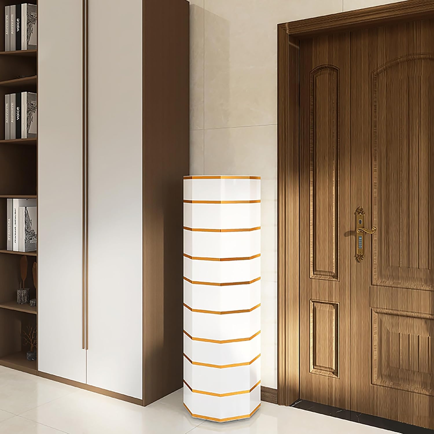 Amazon.com: Rack rotating shoe rack tower 360° rotating shoe cabinet ...