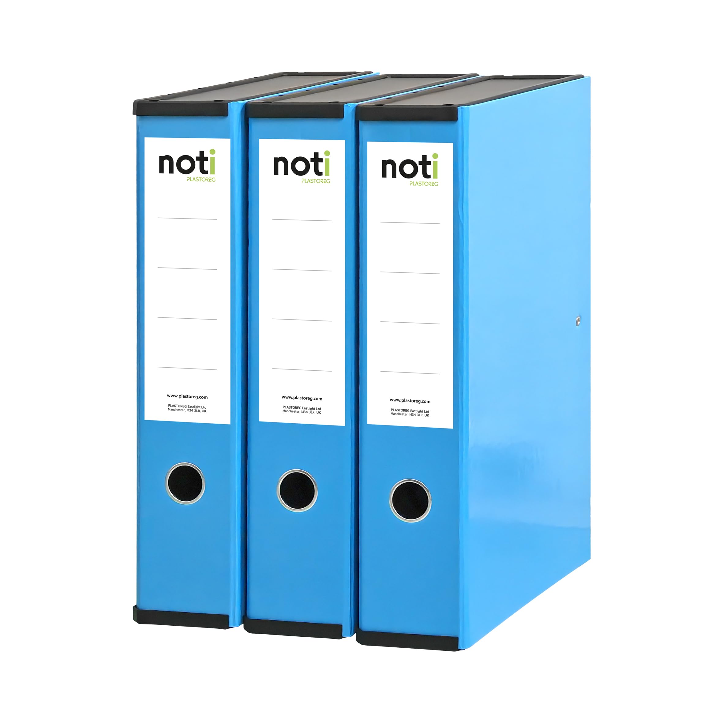 Box File Laminated Foolscap, Lockspring, Ring Pull & Catch, 75mm Spine ...