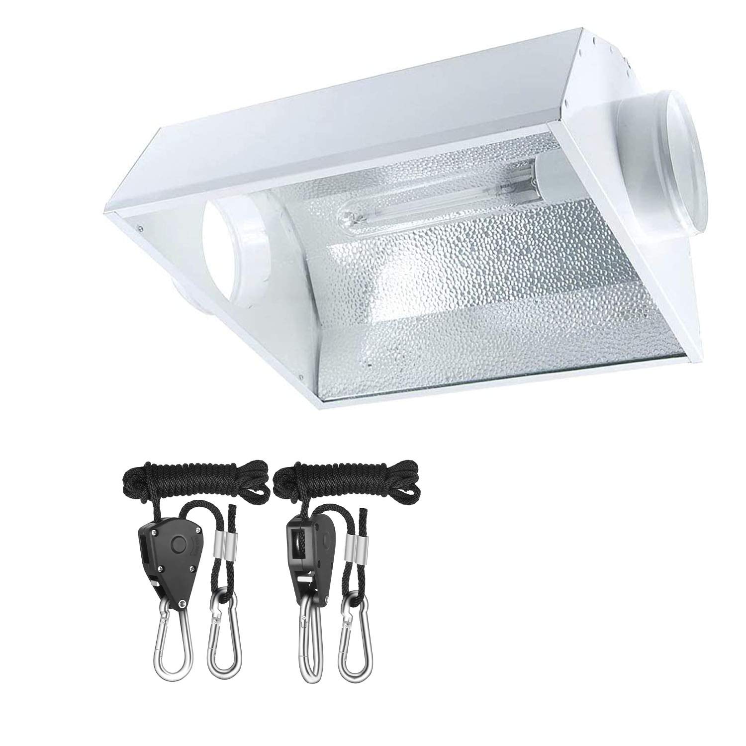 Amazon.com: iPower 6” Air Cooled Reflector Hood with 1-Pair 1/8” 8-Feet ...