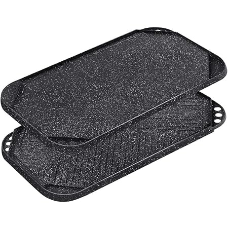 Amazon.com: Sensarte Nonstick Griddle Grill Pan, Pro-Grid Reversible ...