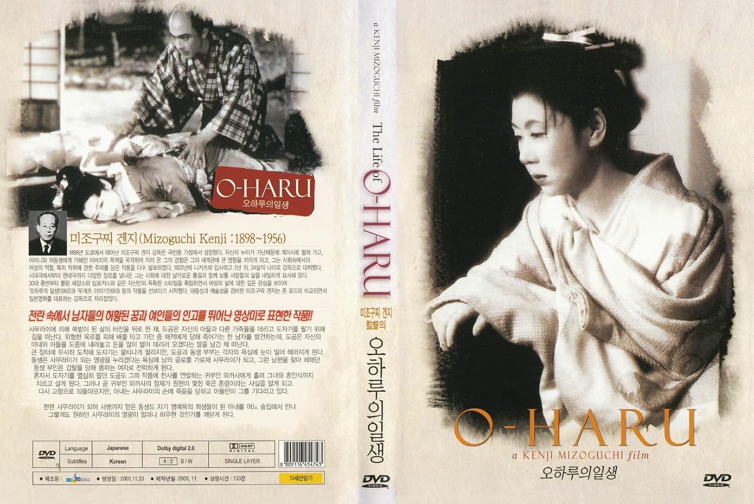 Amazon.com: The Life of Oharu (1952) (Import All Region) : Kinuyo ...