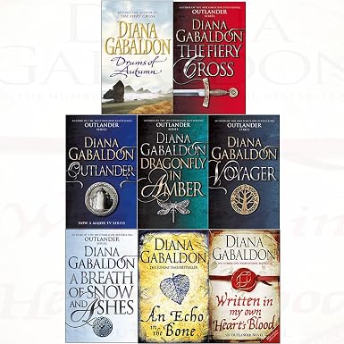 Buy Diana gabaldon collection outlander series (books 1 to 8) dragonfly ...