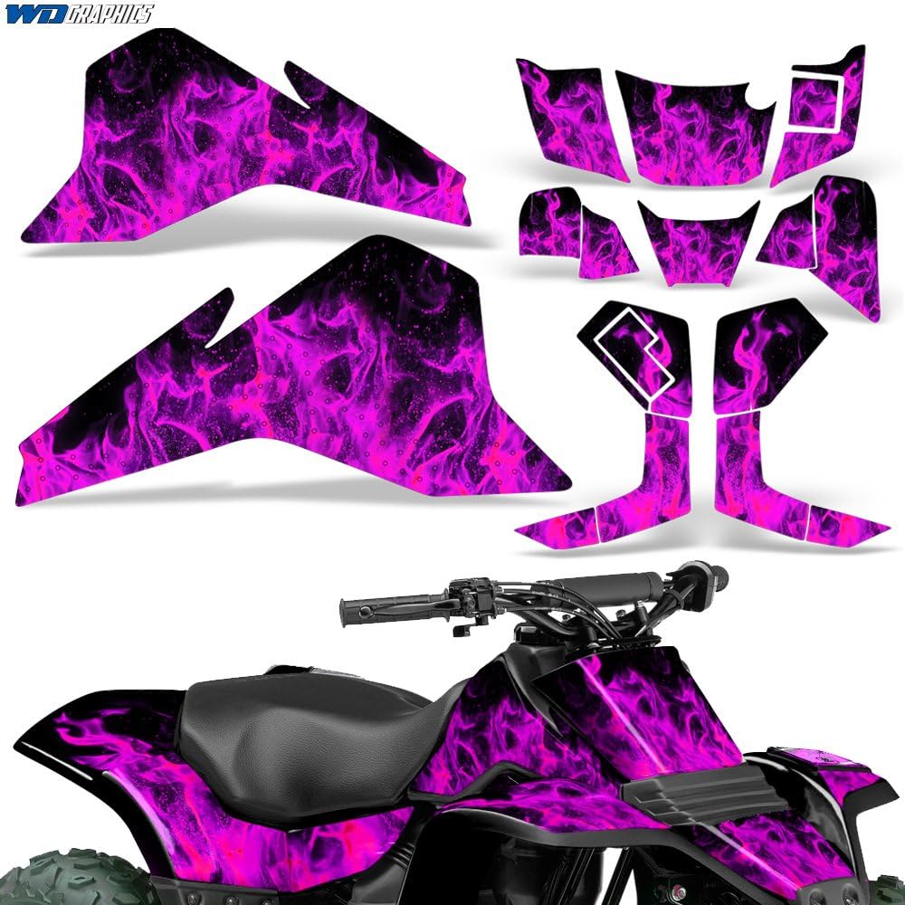 Amazon.com: Wholesale Decals ATV Graphics kit Sticker Decal Compatible ...