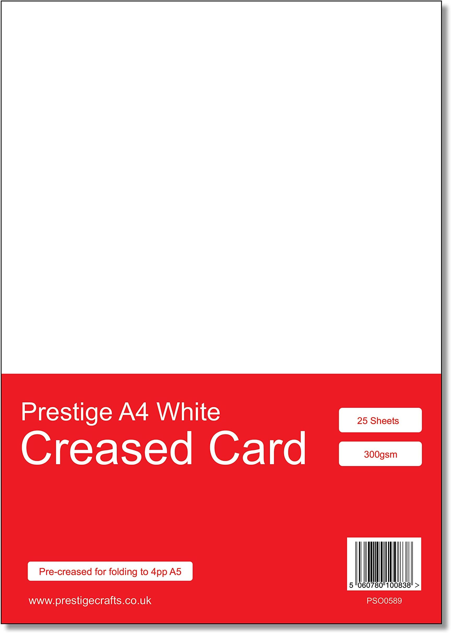 100 A5 Blank Pre Scored Cards - (A4 Folded to Make A5 Cards) DIY ...