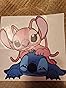 Amazon.com - Stitch Angel Cute Cartoon Vinyl Decal Sticker for Car ...
