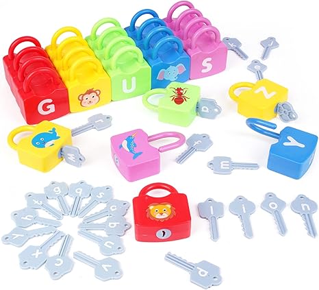 Amazon.com: AXEARTE Montessori Educational Toys -Alphabet Learning ...