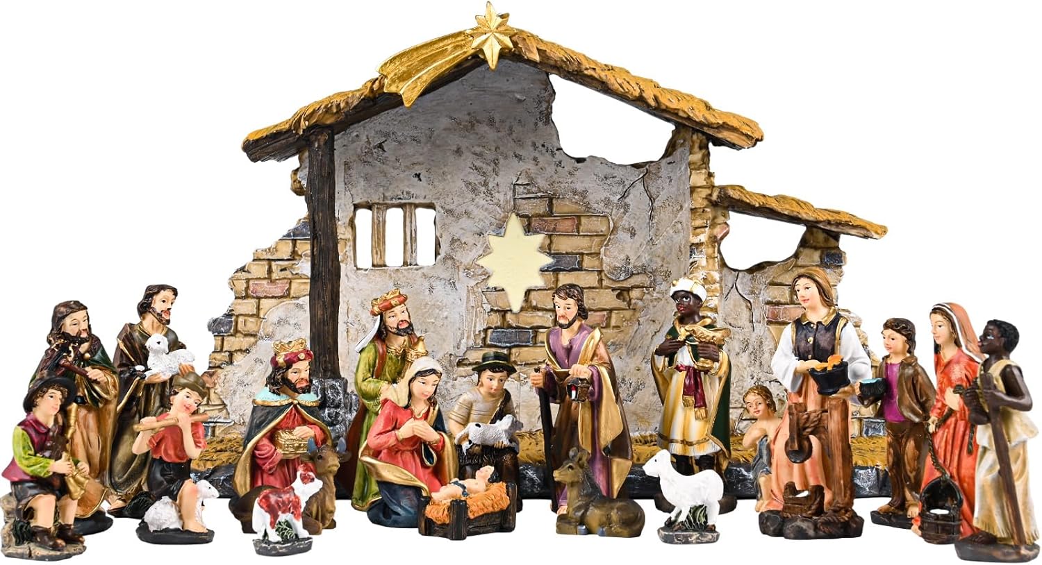 Amazon.com: TLY Nativity Sets for Christmas Nativity Sets & Figures ...