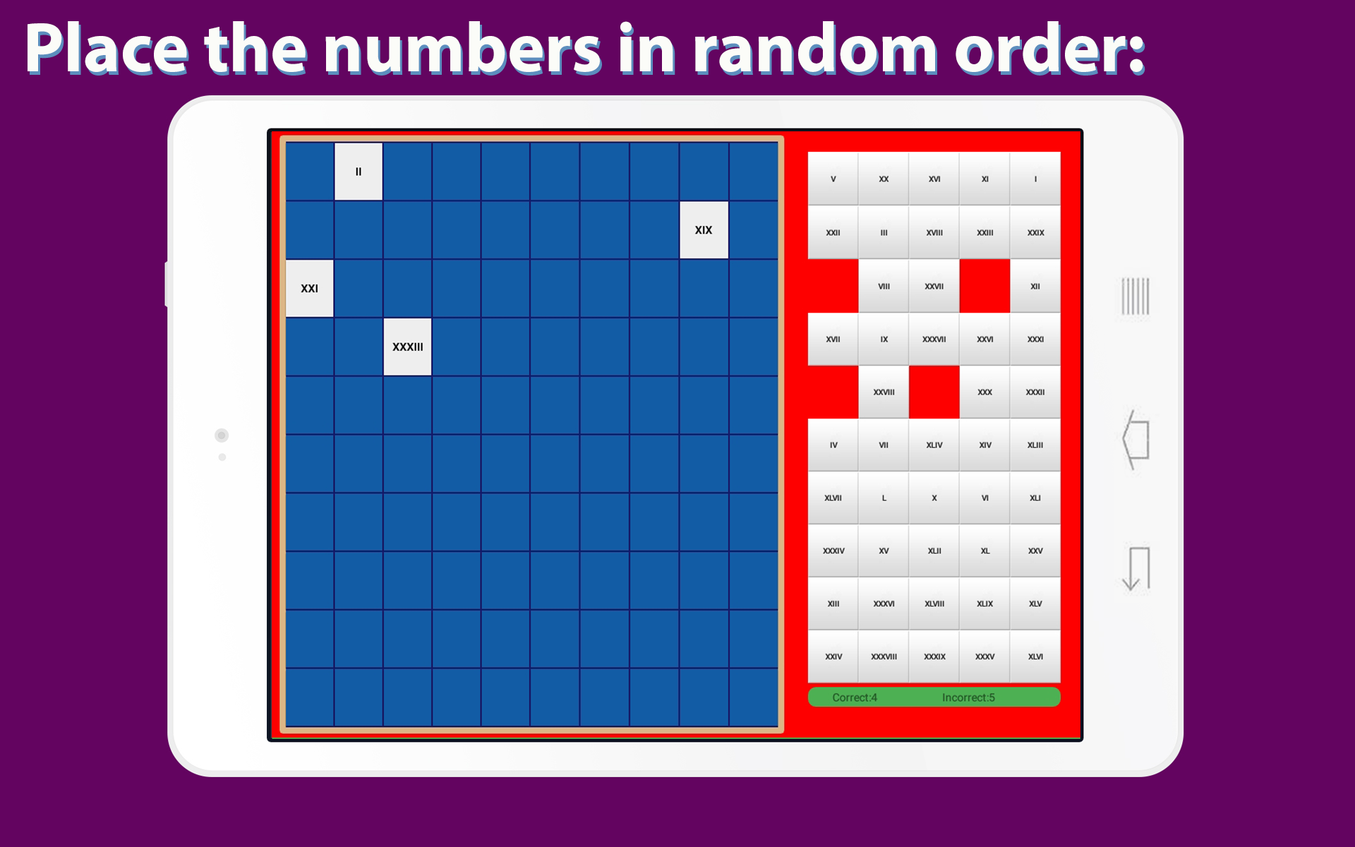 Roman Numerals - a Montessori Hundred Board Extension - App on Amazon ...