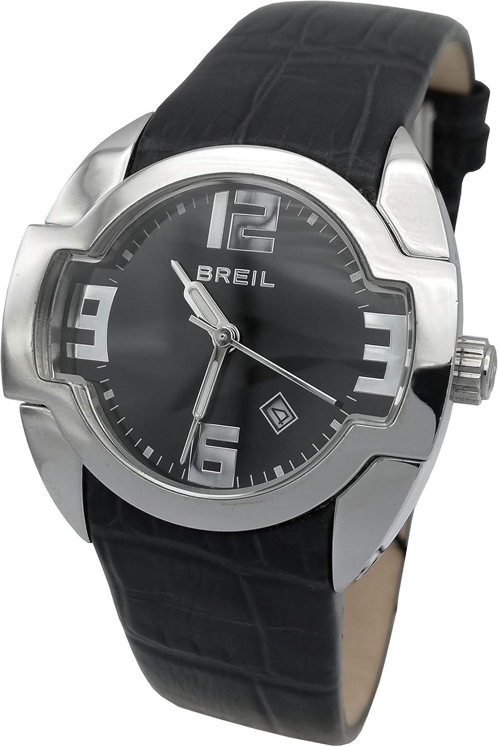 Breil Liberty Collection Women's Date Watch - Black Leather Band and ...