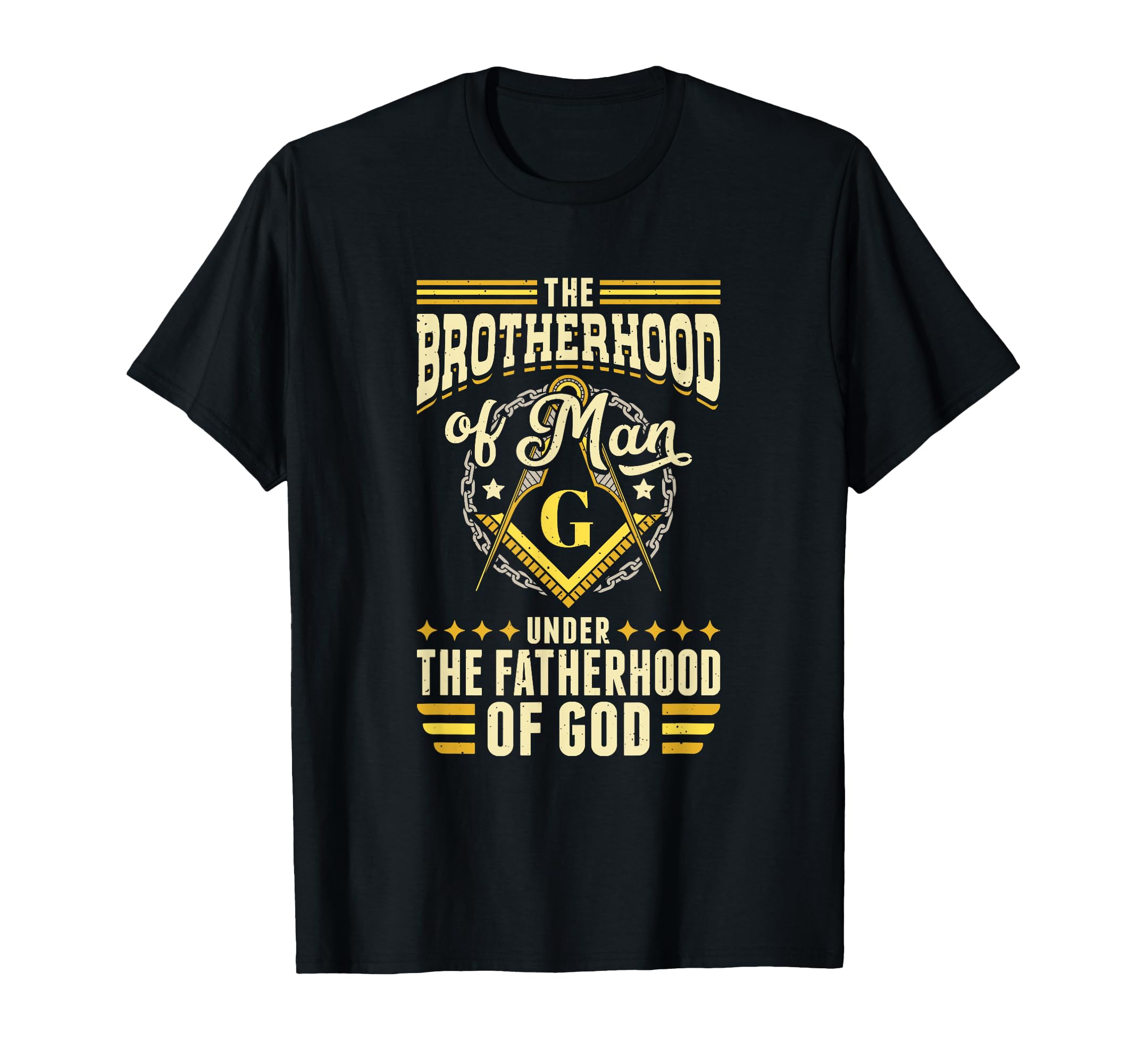 Amazon.com: Brotherhood Of Man Masonry Masonic Freemason Freemasonry T ...
