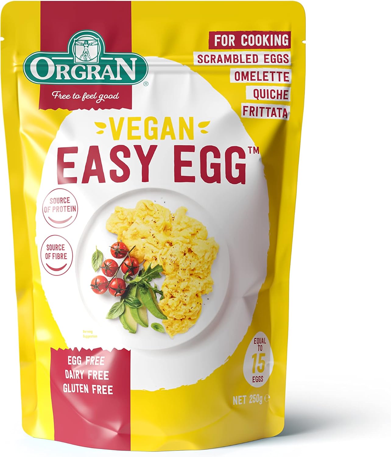 Orgran | Vegan Easy Egg | 1 x 250g : Amazon.co.uk: Grocery