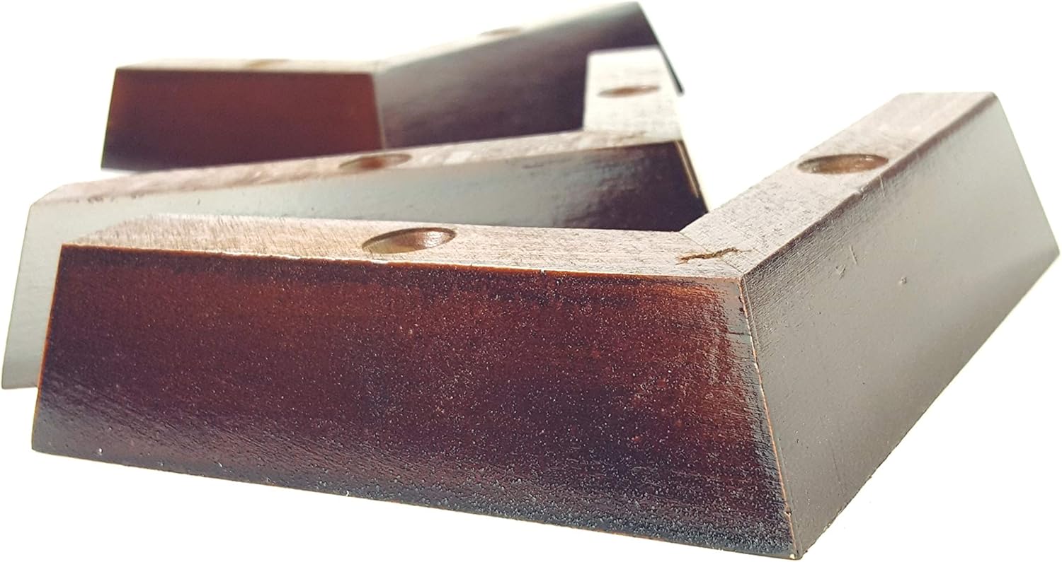 KNIGHTSBRANDNU2U Wooden Corner Furniture Feet Replacement Sofa Legs ...