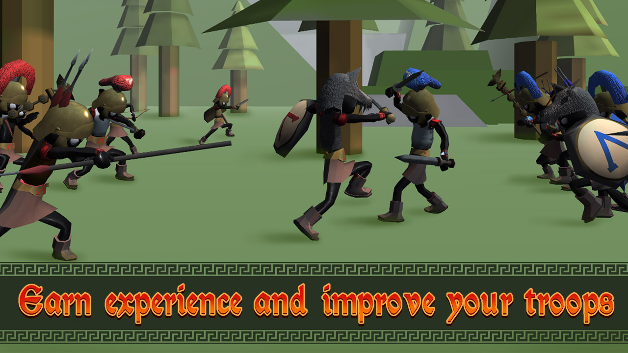 Empire of Rome Military Crush: Stickman Civil War Epic Battle Simulator ...