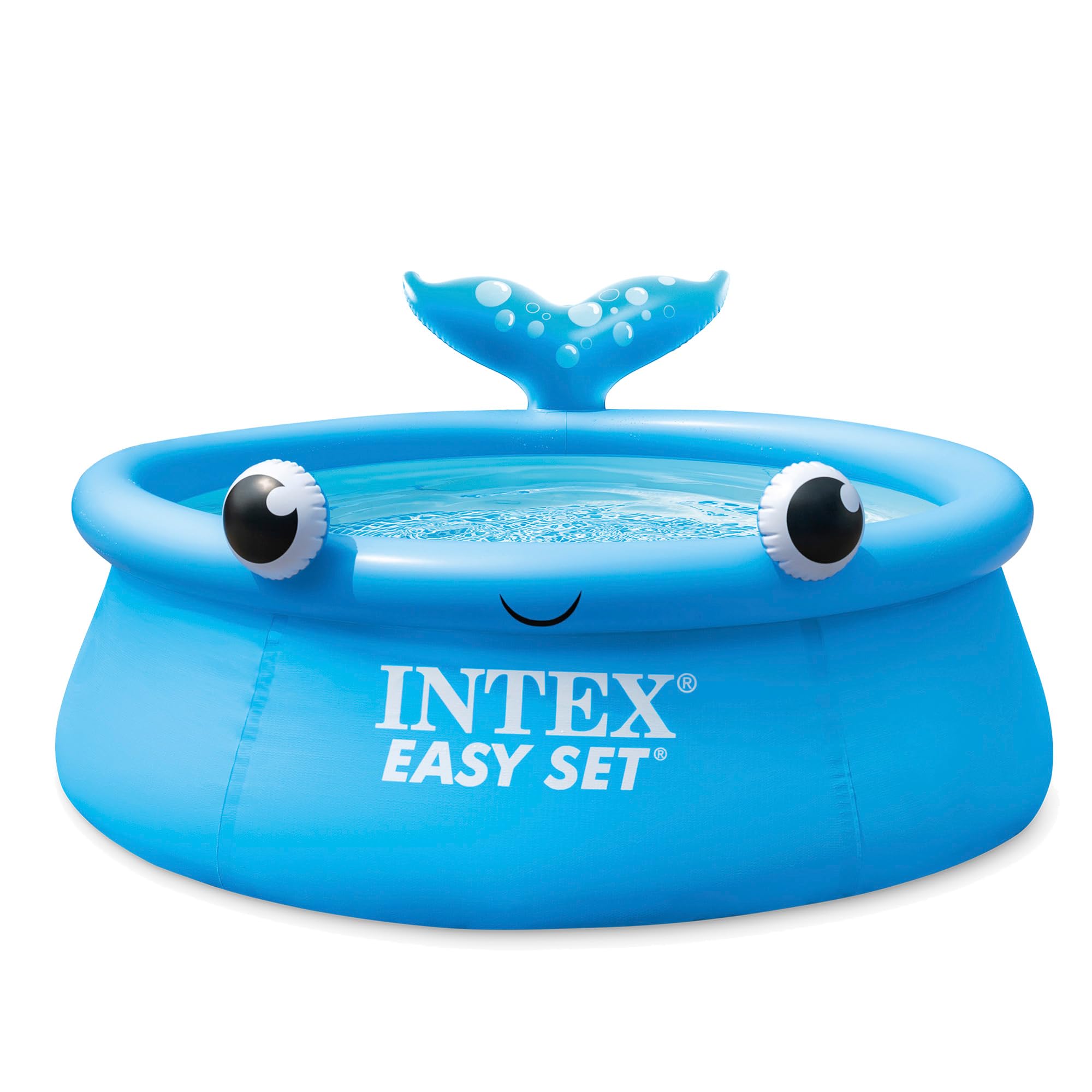 Intex 1.83m x 51cm Jolly Whale Easy Set Pool, Set-up Size: 1.83m x 51cm ...