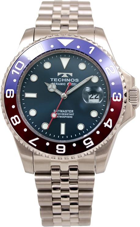 Amazon.co.jp: [テクノス]TECHNOS 腕時計 10気圧防水 デイト T9C11SN : ファッション