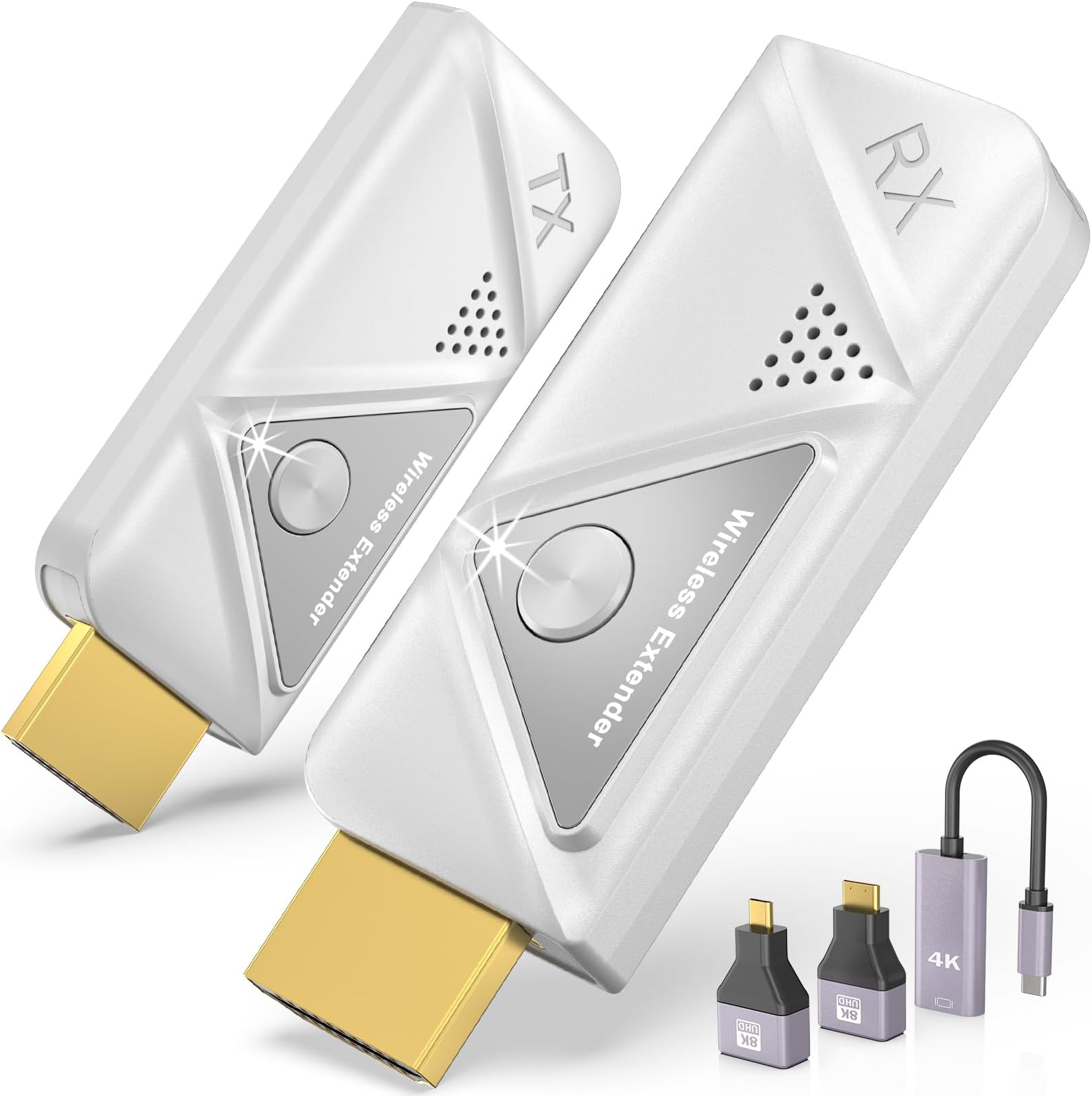 Amazon.com: Wireless HDMI Transmitter and Receiver 100ft/30m,4K Decode ...