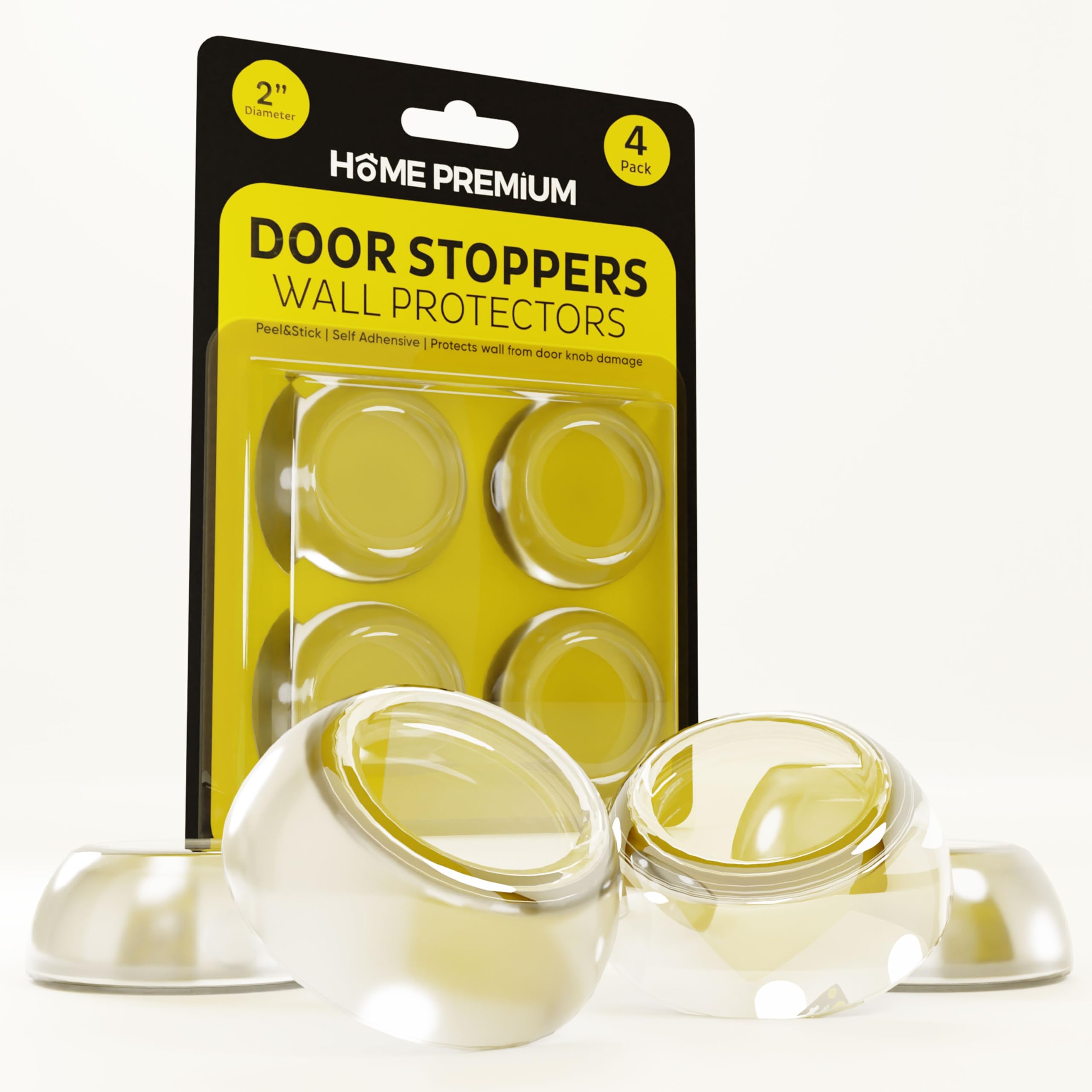 Amazon.com: Door Stoppers Wall Protector - Durable Door Stops for Wall ...