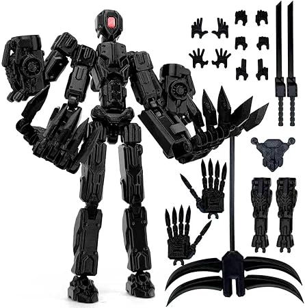 Amazon.com: T13 Assembly Completed Action Figure, T13 Multi-Jointed ...